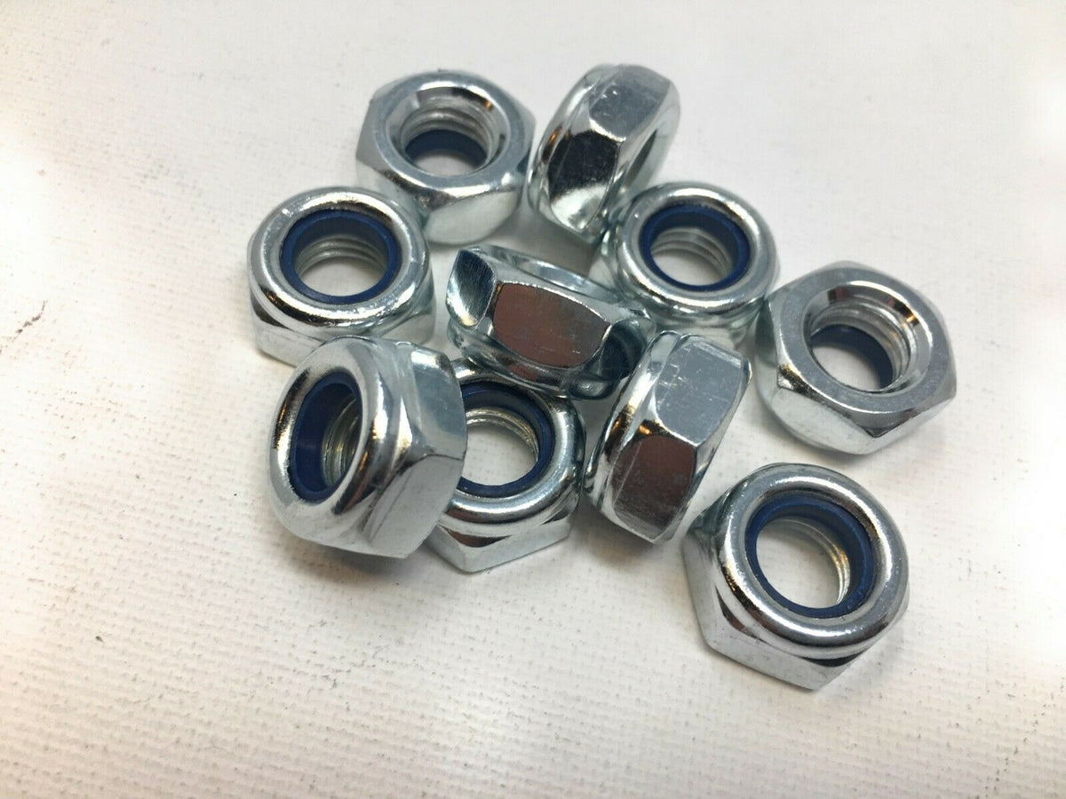 Muttern Mutter selbstsichernd M4- M12 Stopmuttern Sicherungsmuttern na ...